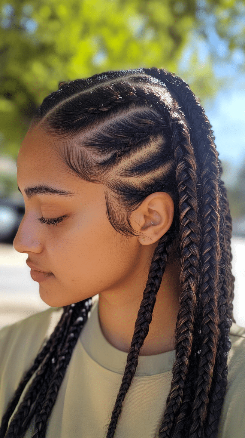 23 Boho Fulani Braids for Protective Styling