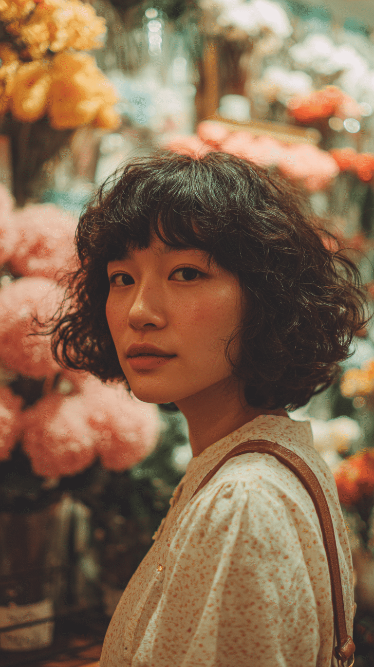 30 Curly Hair Cuts for Round Faces That Flatter Every Curl