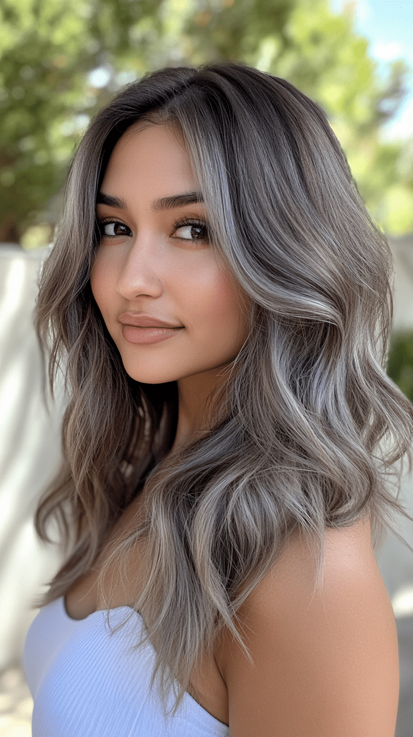 20 Stunning Silver Hair Highlights to Inspire Your Next Look