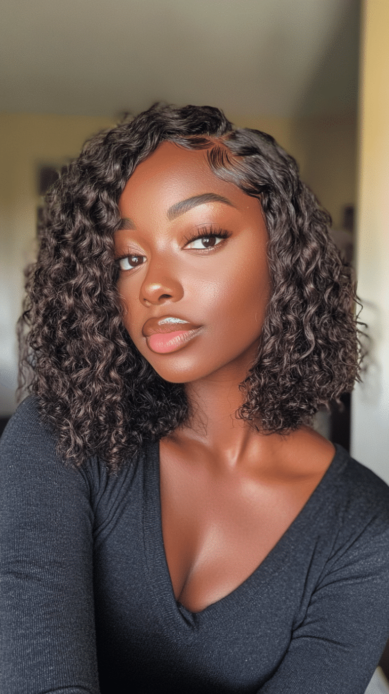 30 Curly Hair Cuts for Round Faces That Flatter Every Curl