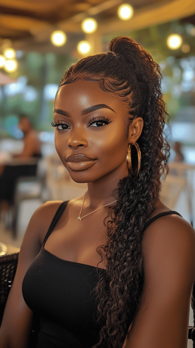 23 Gorgeous Black Ponytail Hairstyles for Every Occasion