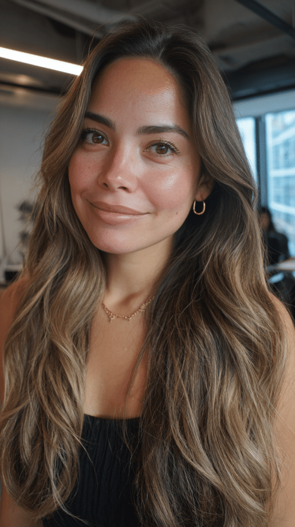 31 Grey Highlights on Dark Hair That Are Drop-Dead Gorgeous